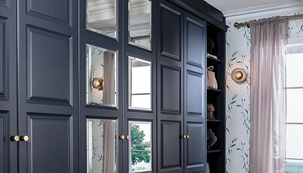 Panelled Wardrobes | Fitted Bedroom Furniture | Hampton | Sharps