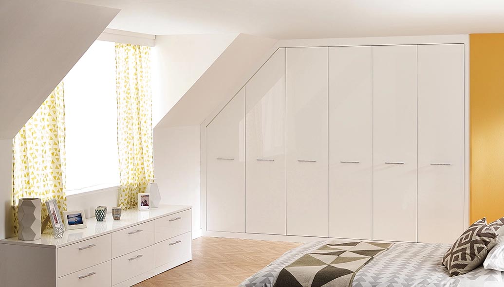 Minimalist Fitted Wardrobe & Bedroom Range | Pure | Sharps