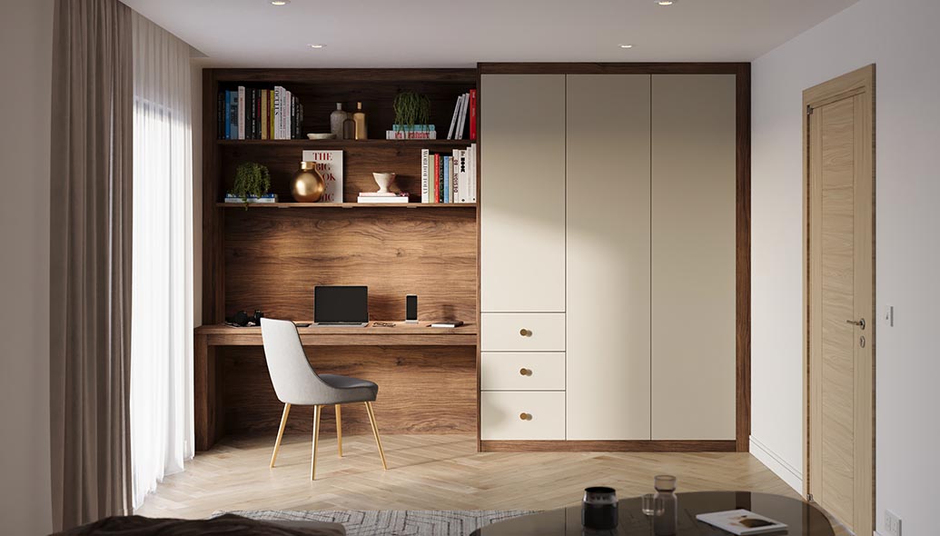 Cream and Walnut Modern Living Room Furniture | Harmony | Sharps