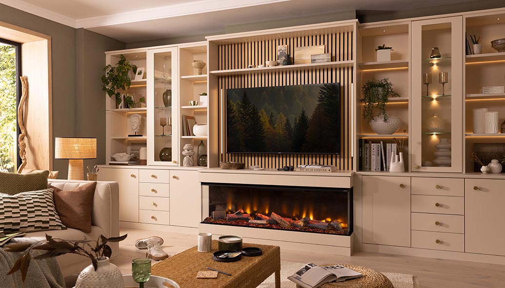 Contemporary Living Spaces Furniture & Storage | Manhattan | Sharps
