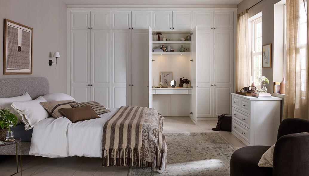 Elegant Fitted Bedroom Furniture & Wardrobes | Sherbourne | Sharps