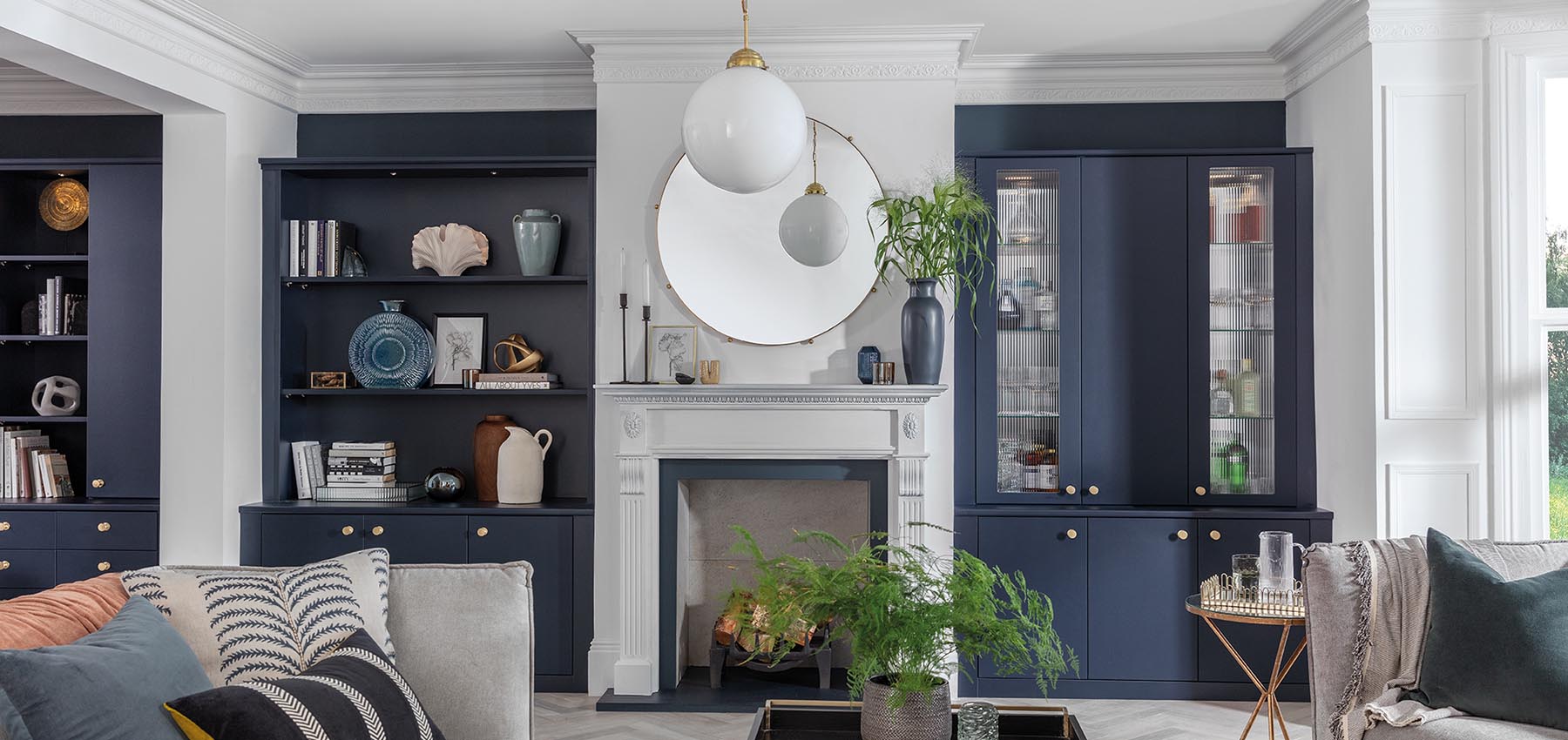 Blue living room ideas | Sharps