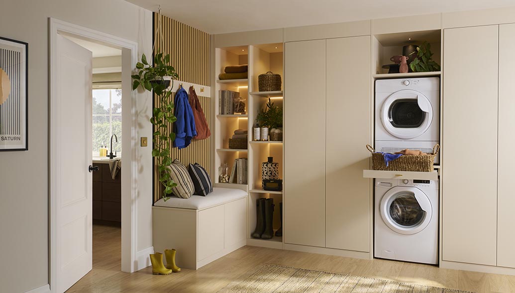 Stylish Living Room Fitted Furniture and Storage | Manhattan | Sharps